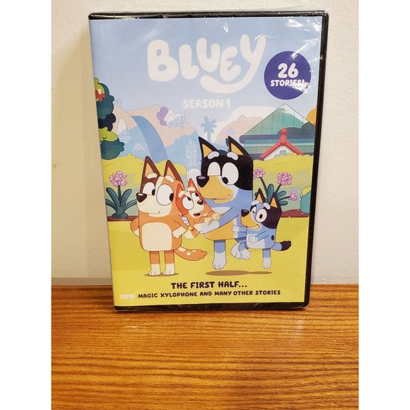 Media | New Bluey Season 1 Dvd 26 Stories The First Half In Factory ...